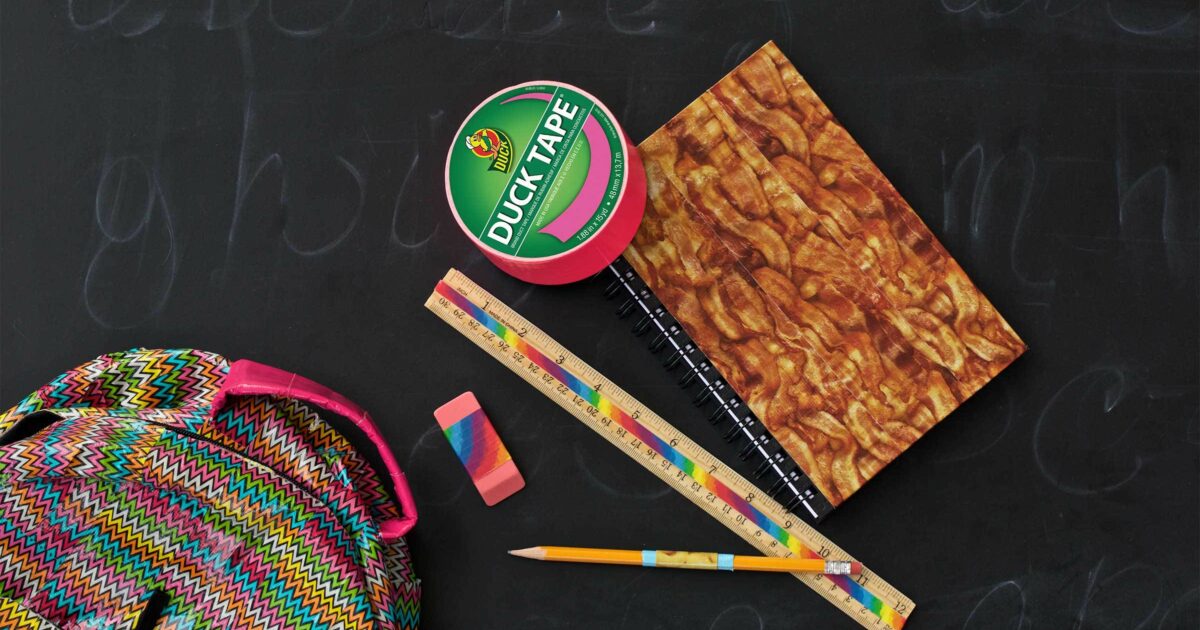 5 Ways to Style Up Your School Supplies with Duck Tape | Duck Brand
