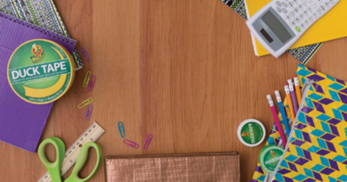 6 DIY Duct Tape Crafts to Style Your School Supplies | Duck Brand