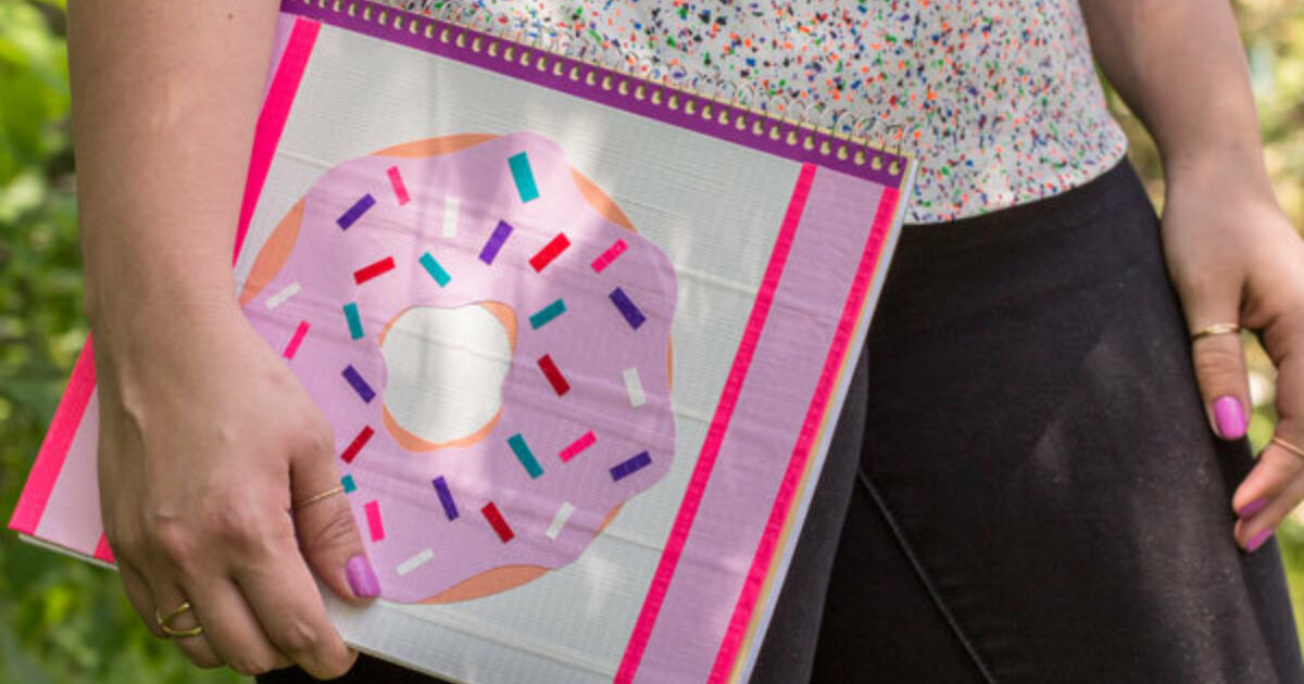 How-To: Duck Tape® Donut Notebook | Duck Brand