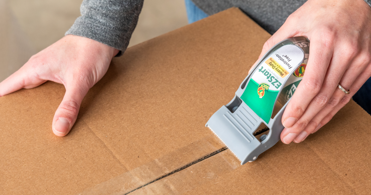 How to Use Your One-Handed EZ Start® Dispenser | Duck Brand
