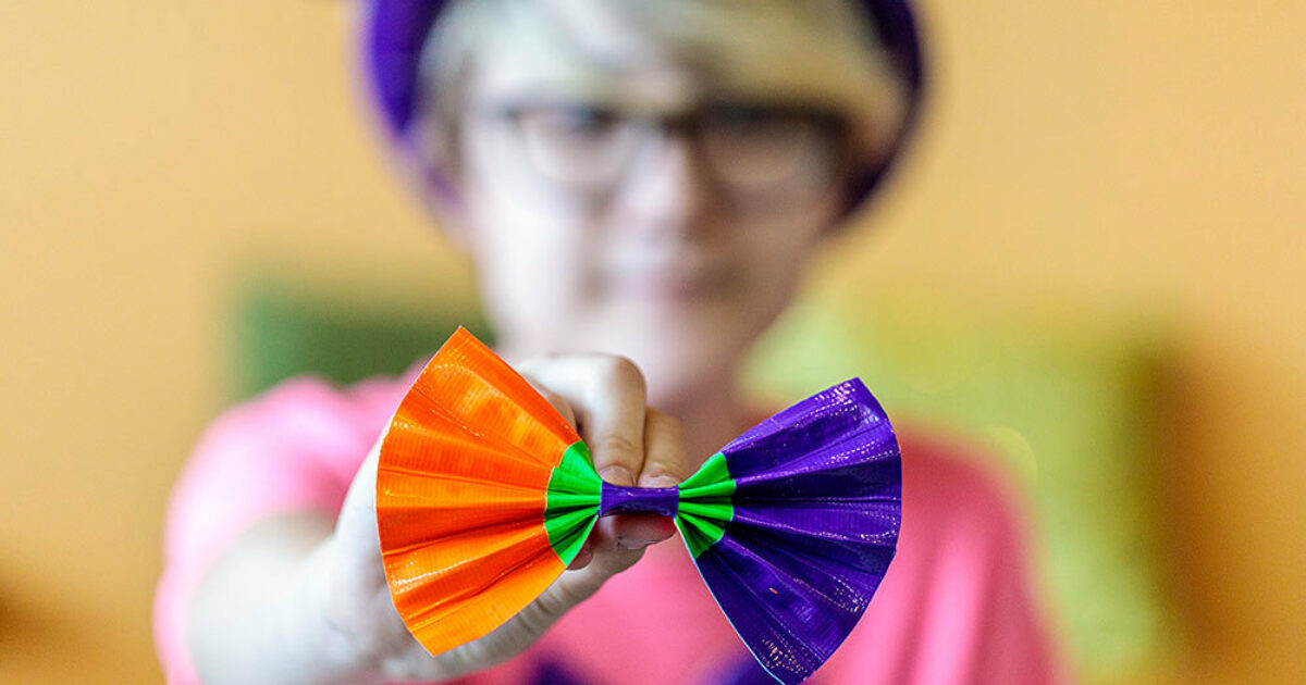 The Lady Cans Robotics Team: Duct Tape Bow Ties | Duck Brand